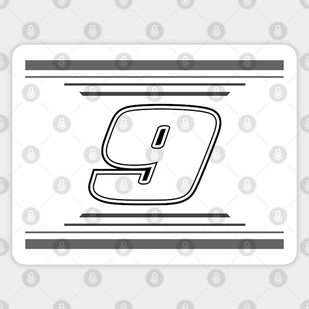 Chase Elliott #9 2024 NASCAR Design - Chase Elliott - Sticker | TeePublic