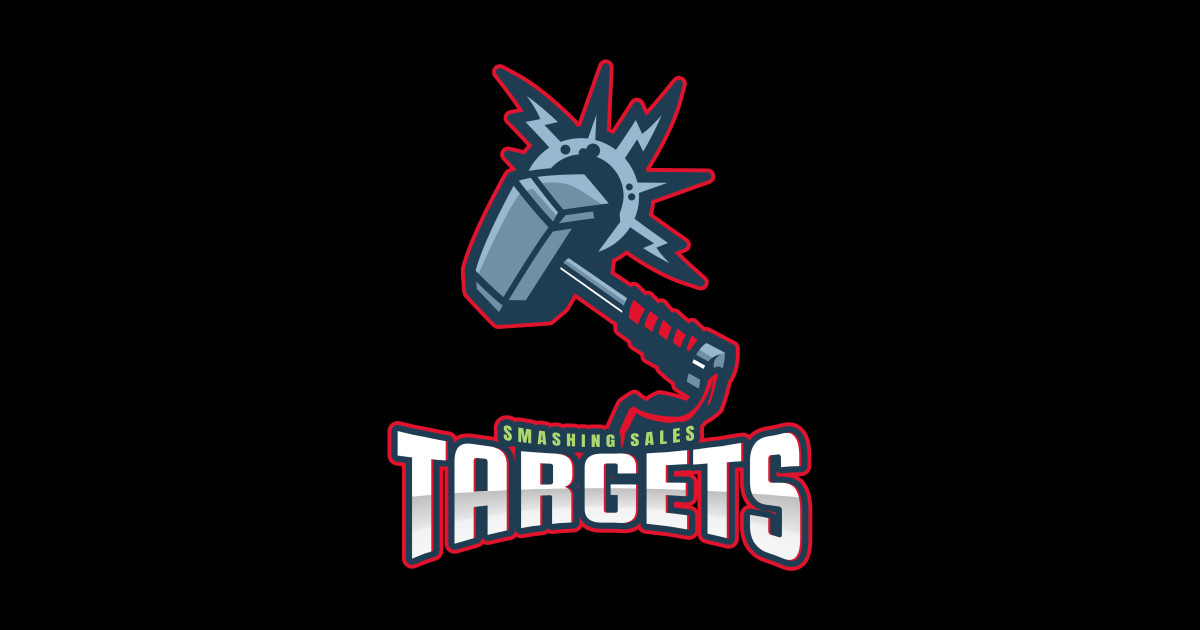 Smashing Sales Targets - Selling - Sticker | TeePublic