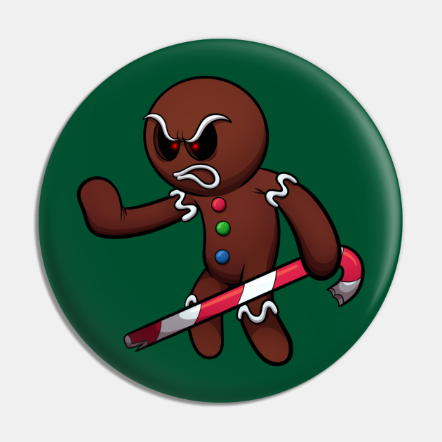 Evil Gingerbread Man Ready For Battle - Evil Gingerbread Man Ready For ...