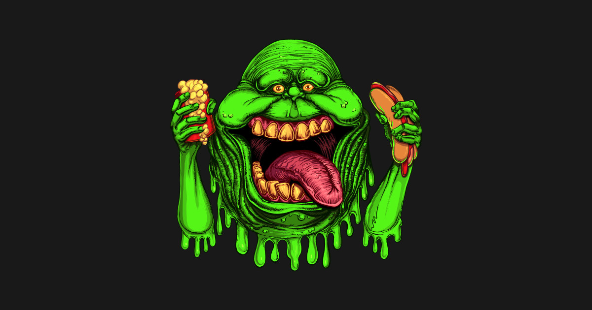 Slimer - Ghostbusters - Posters and Art Prints | TeePublic
