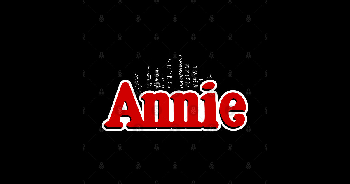 Annie - Design #1 *(Personalisation available) - Annie - Sticker ...