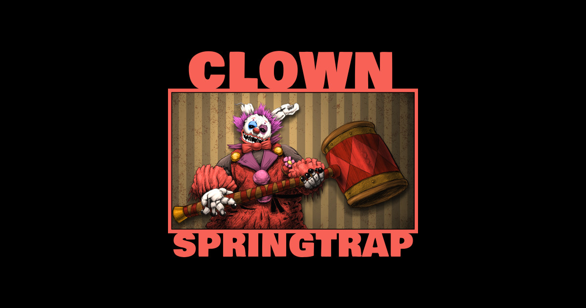 FNAF Clown Springtrap - Five Nights At Freddys - Posters and Art Prints ...