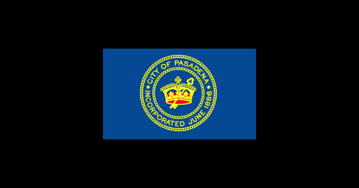 pasadena flag - Pasadena - Sticker | TeePublic