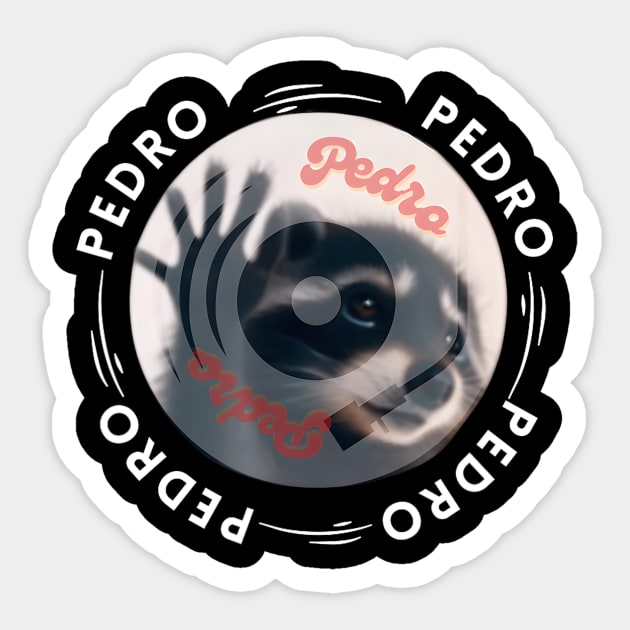 Dancing Racoon Pedro Dancing Racoon Meme - Pedro Racoon Dance - Sticker ...