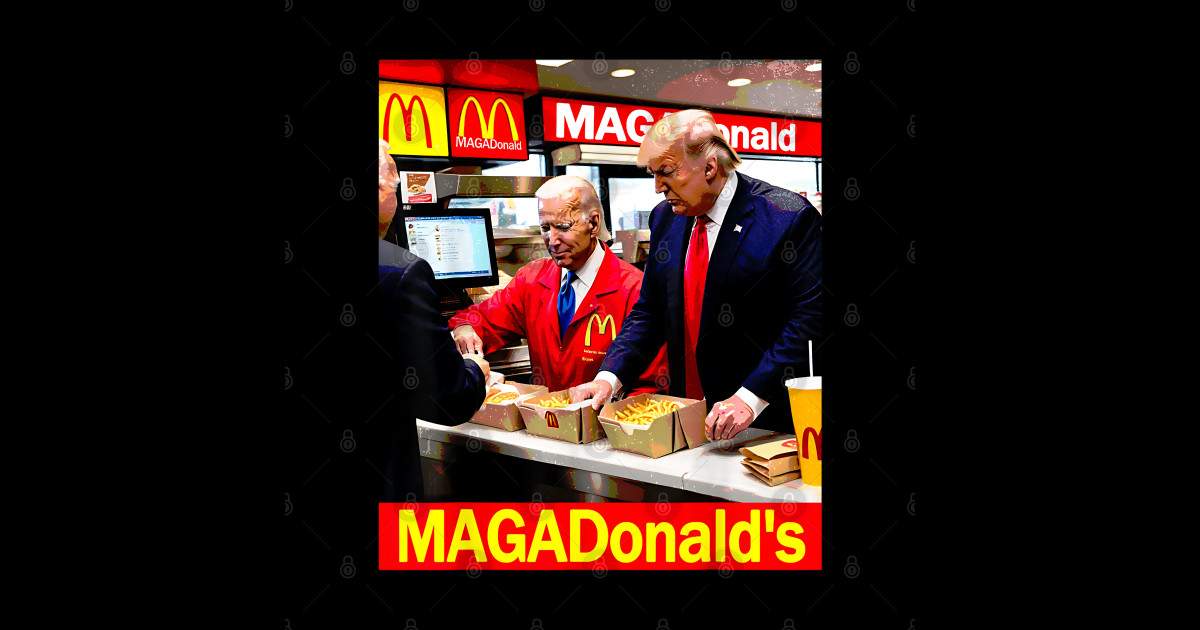 MAGADonald's - Magadonalds - Sticker | TeePublic