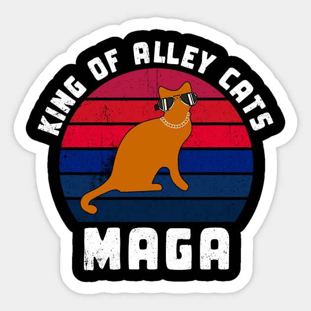 KING OF ALLEY CATS - Presidential Debate - Sticker | TeePublic