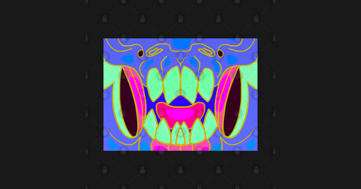 Chomps mask - Monster - T-Shirt | TeePublic