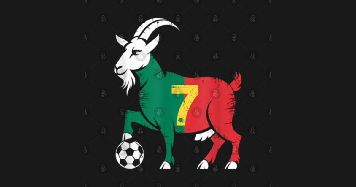 Funny Goat Soccer Football - Funny Goat Soccer Football - T-Shirt ...