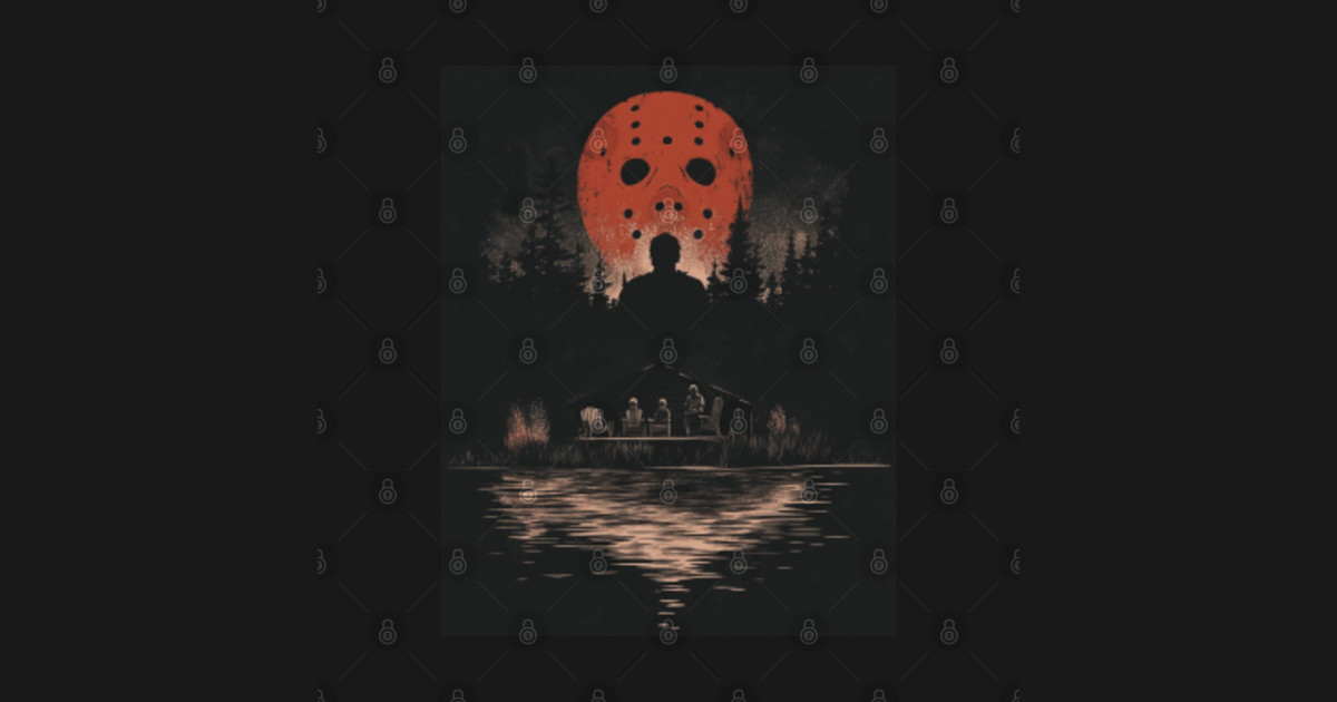 Jason Voorhees: Terror Behind the Mask - Friday The 13th - T-Shirt ...