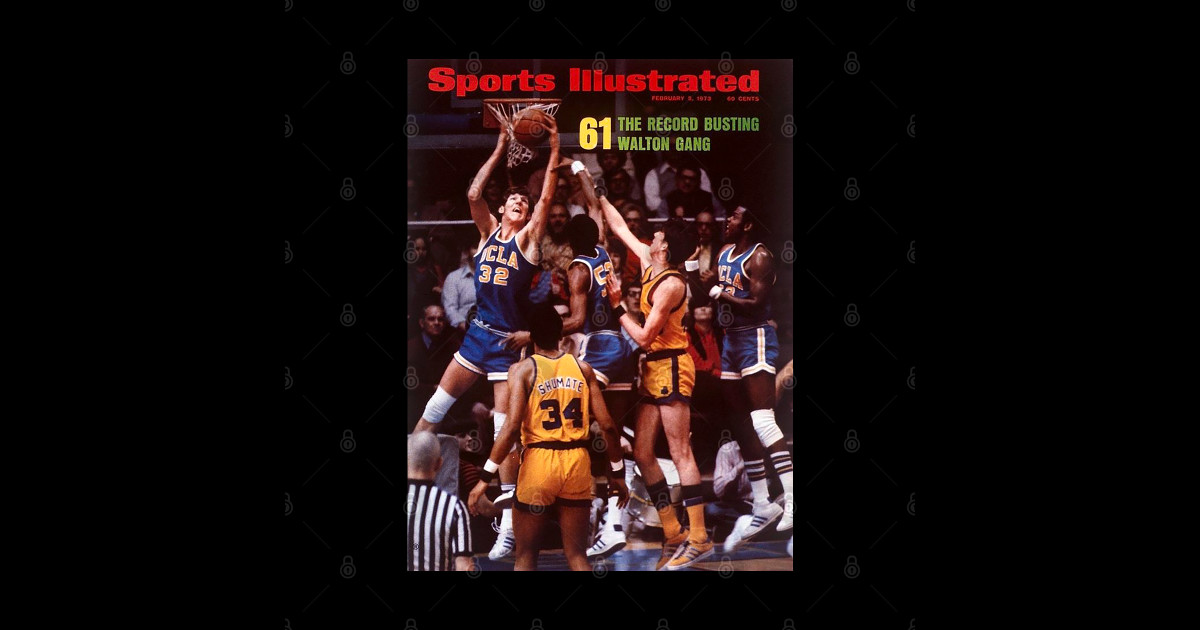 Bill Walton Sports Illustrated Cover - Bill Walton - Sticker | TeePublic
