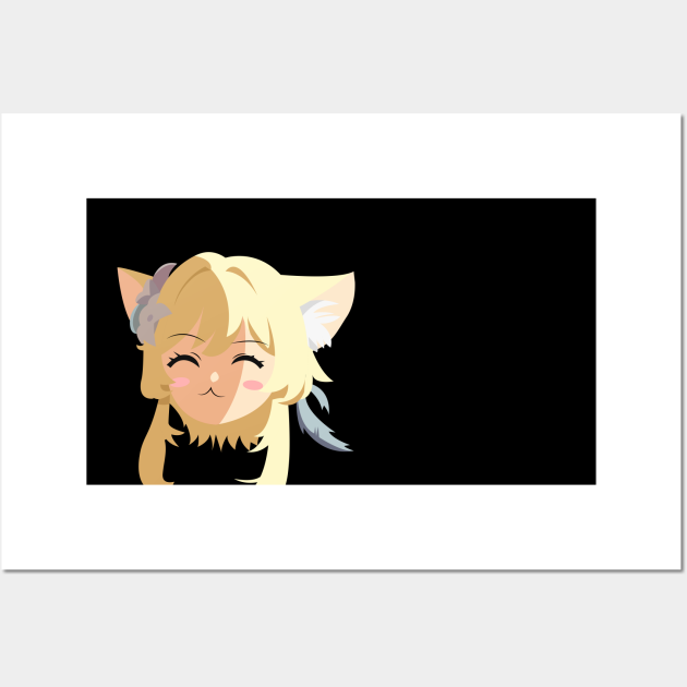 Lumine cat genshin impact - Genshin Impact - Posters and Art Prints ...