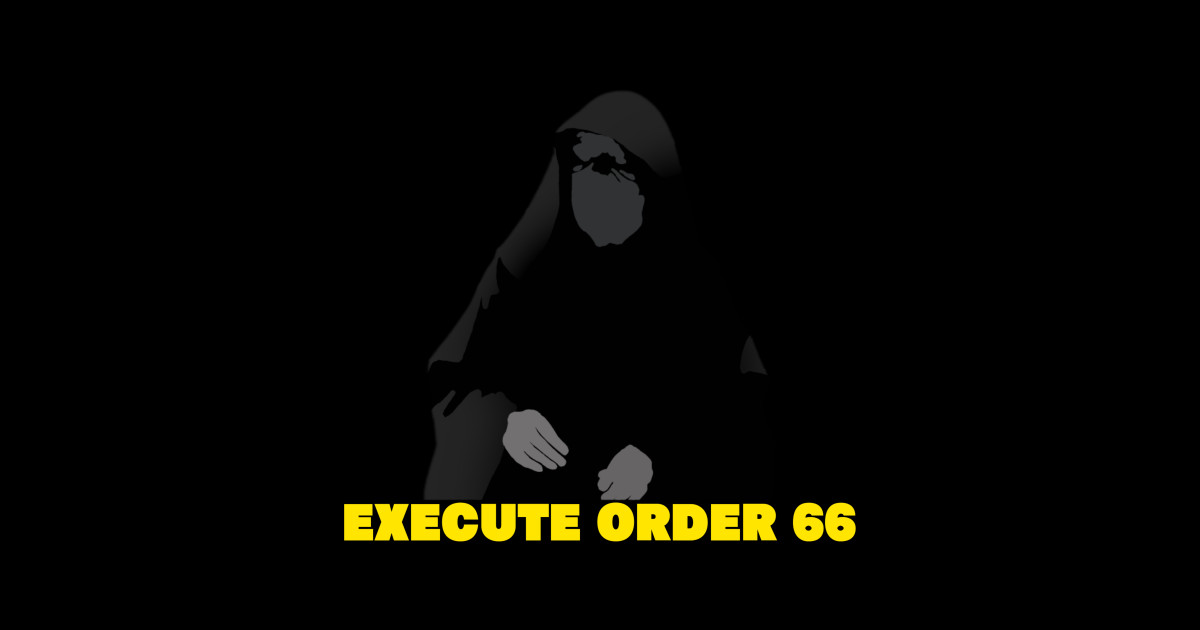Order 66 - Emperor Palpatine - Sticker | TeePublic