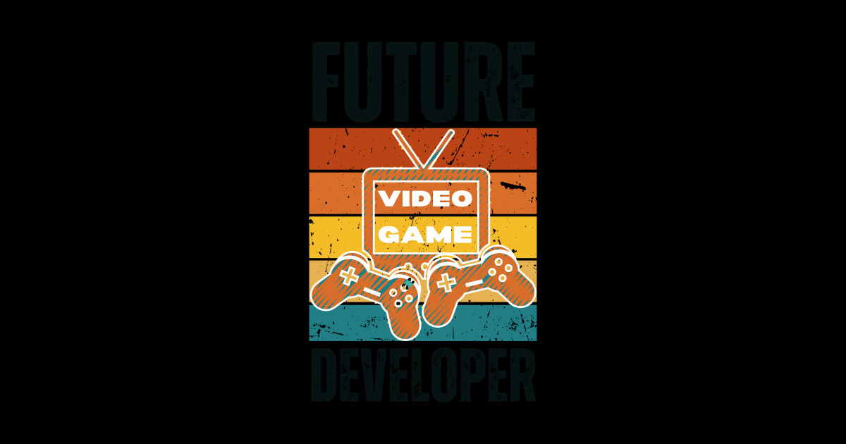 Future Video Game Developer - Future Video Game Developer - Sticker ...
