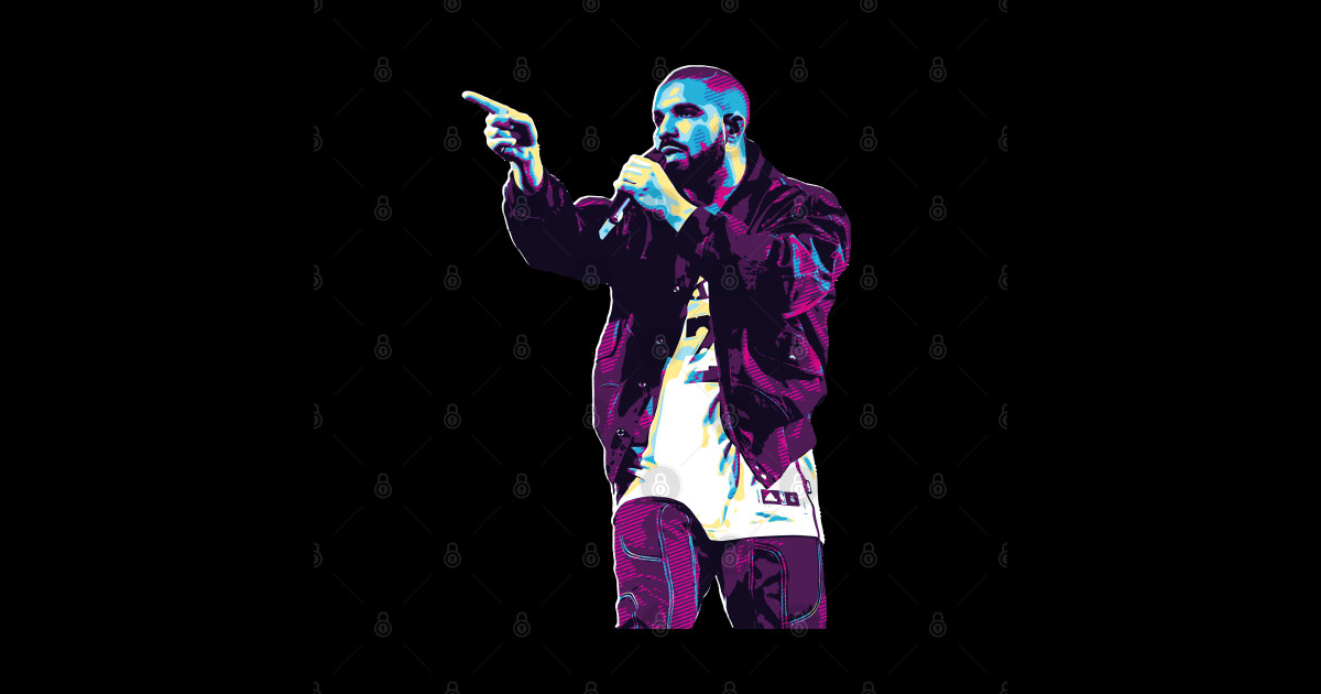 Drake Retro - Drake - Sticker | TeePublic