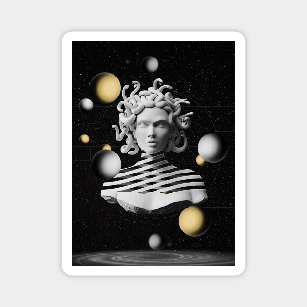 Head Of Medusa, Medusa Greek Mythology, The Gorgon Medusa - Medusa Head - Magnet | TeePublic