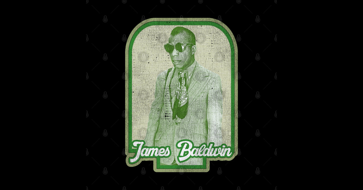 James Baldwin Cool - James Baldwin - Sticker | TeePublic