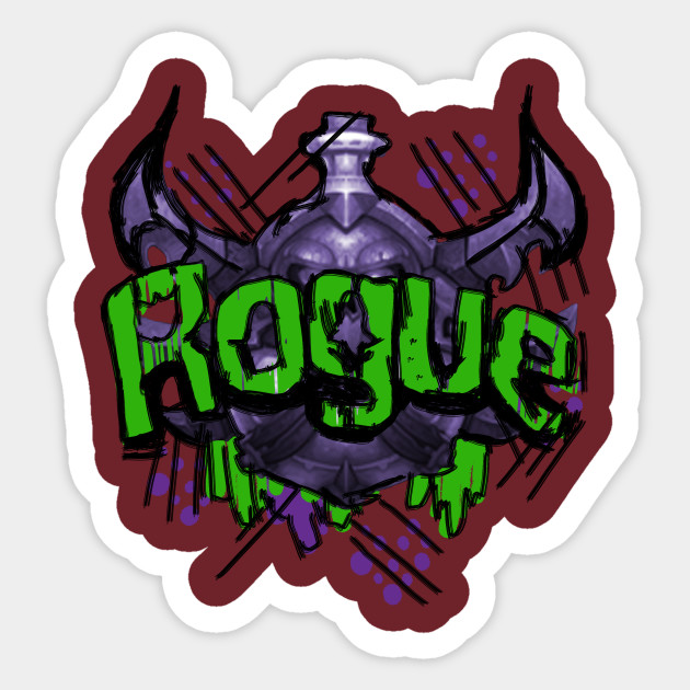wow rogue - Rogue - Sticker | TeePublic