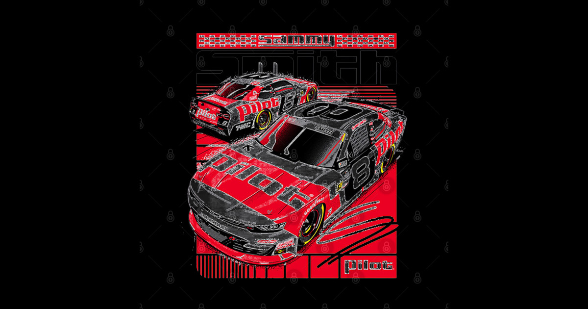 Sammy Smith Pilot Car - Sammy Smith - Sticker | TeePublic