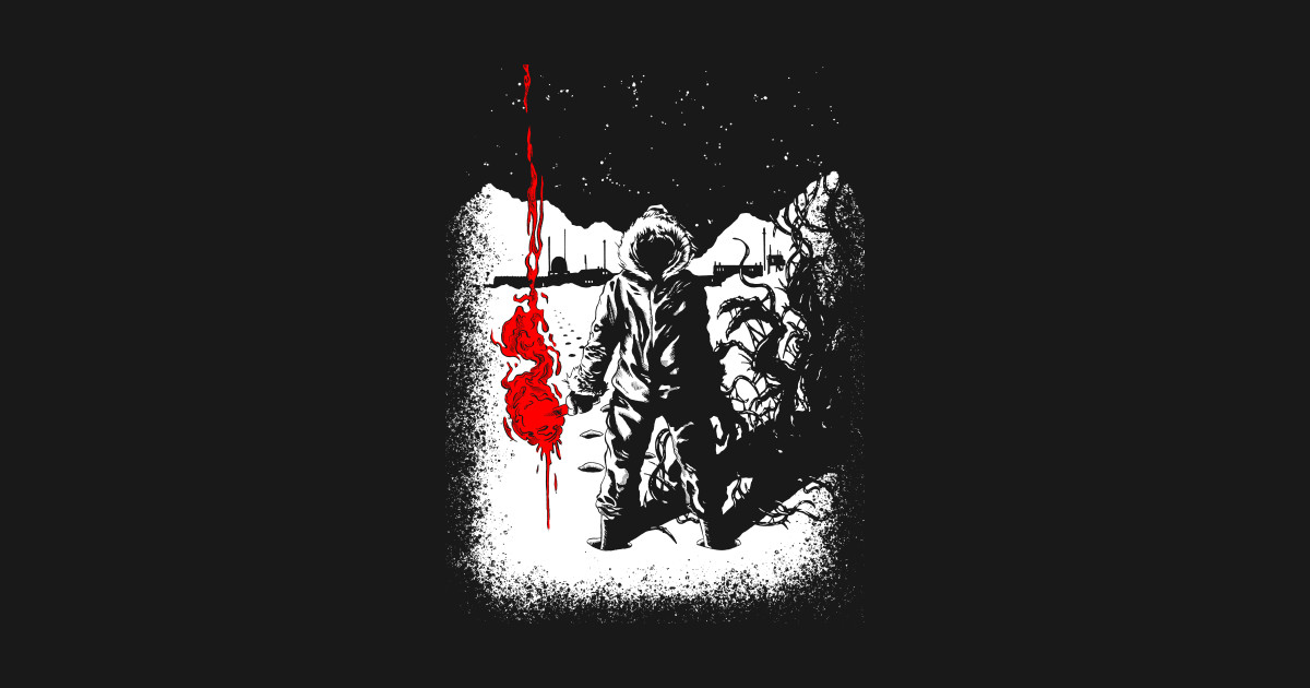 The Thing red - The Thing - T-Shirt | TeePublic