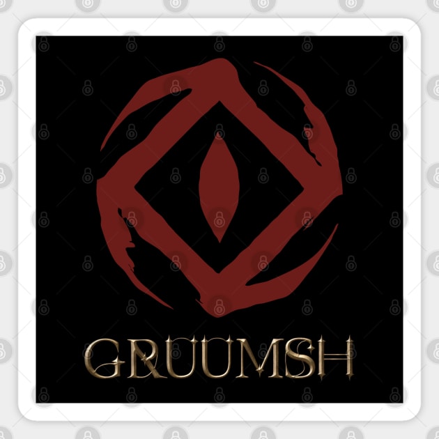 Symbol of Gruumsh DnD Dragon God. Baldurs gate 3. - Baldurs Gate 3 ...