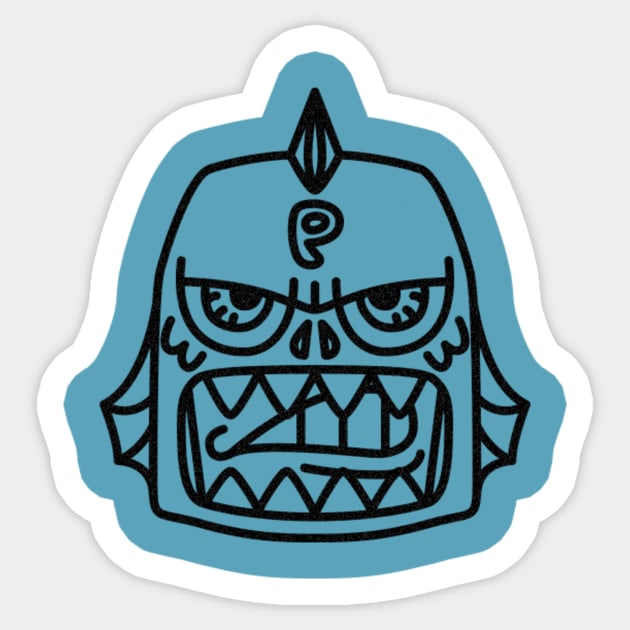 Jet Set Radio Portrait Icon - Poison Jam - Jetsetradio - Sticker ...