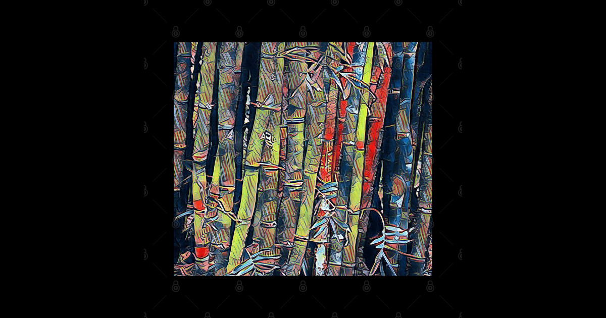 Bamboo Tree Shaped - Bamboo Design - Phone Case | TeePublic