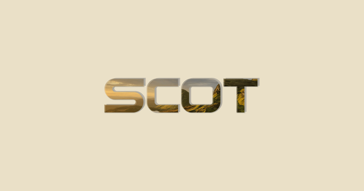 SCOT - Scot - T-Shirt | TeePublic