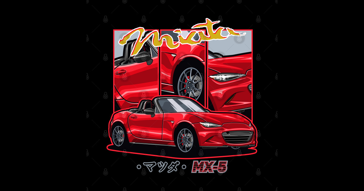 Miata MX5 - Miata Mx5 - Sticker | TeePublic