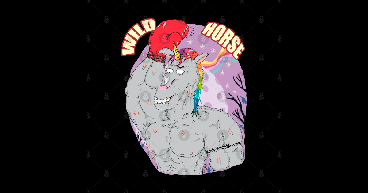 boxing unicorn - Boxing Legend - Sticker | TeePublic