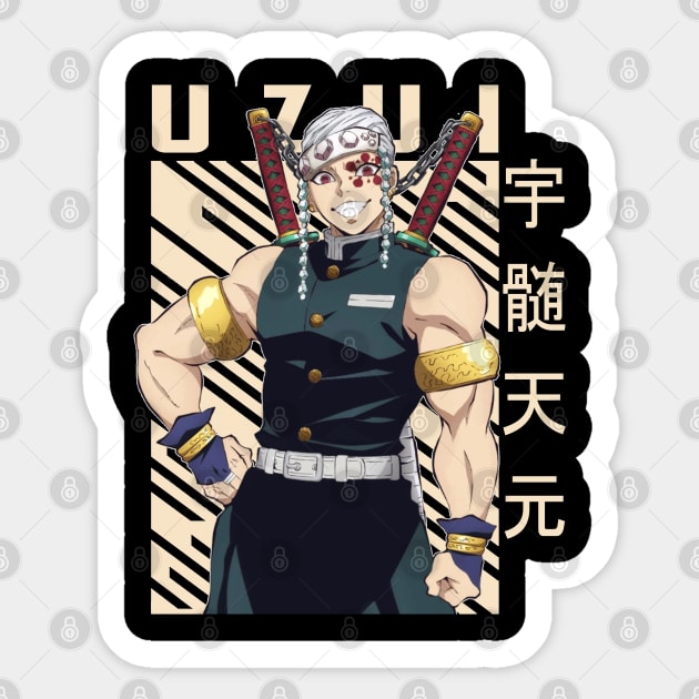 Uzui Tengen - Demon Slayer - Tengen Uzui - Sticker | TeePublic