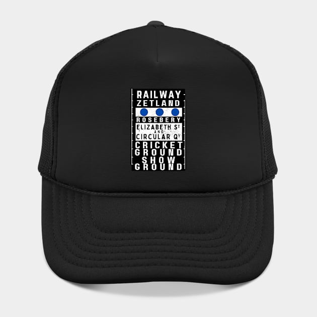 SYDNEY BUS DESTINATION ROLL - Cricket Ground - Sydney - Hat | TeePublic