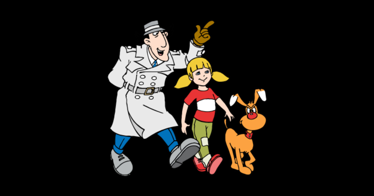 Inspector Gadget team - Inspector Gadget - T-Shirt | TeePublic