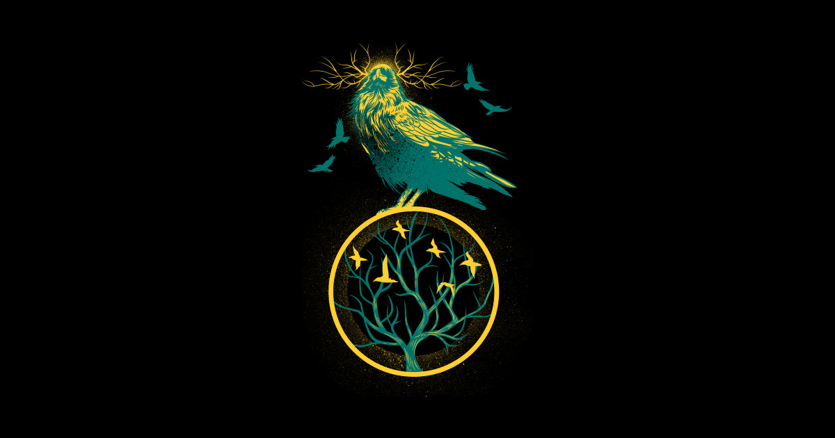 Raven Tree of Life - Tree Of Life - Sticker | TeePublic