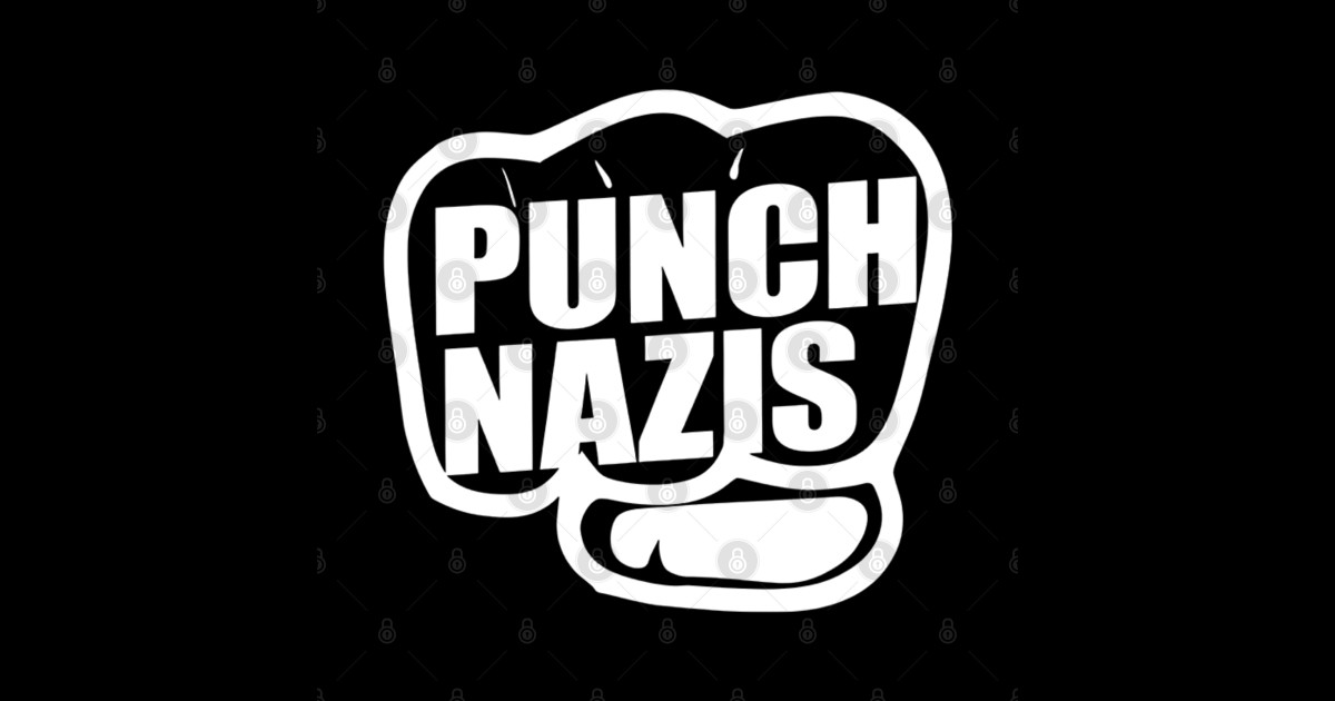 Anti-Nazis - Anti Nazis - Sticker | TeePublic
