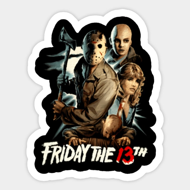 Friday The 13th - Friday The 13th - Sticker | TeePublic