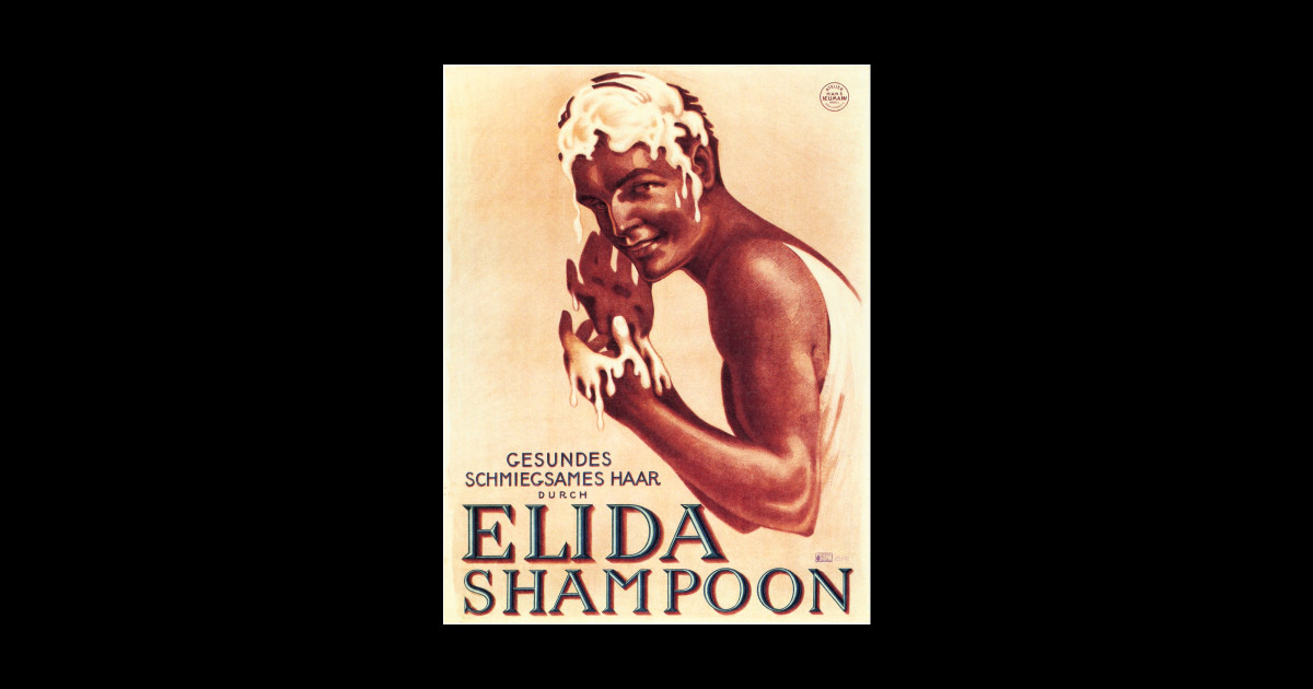 ELIDA Mens Shampoo Soap Austrian Art Deco Vintage Advertising - Vintage ...