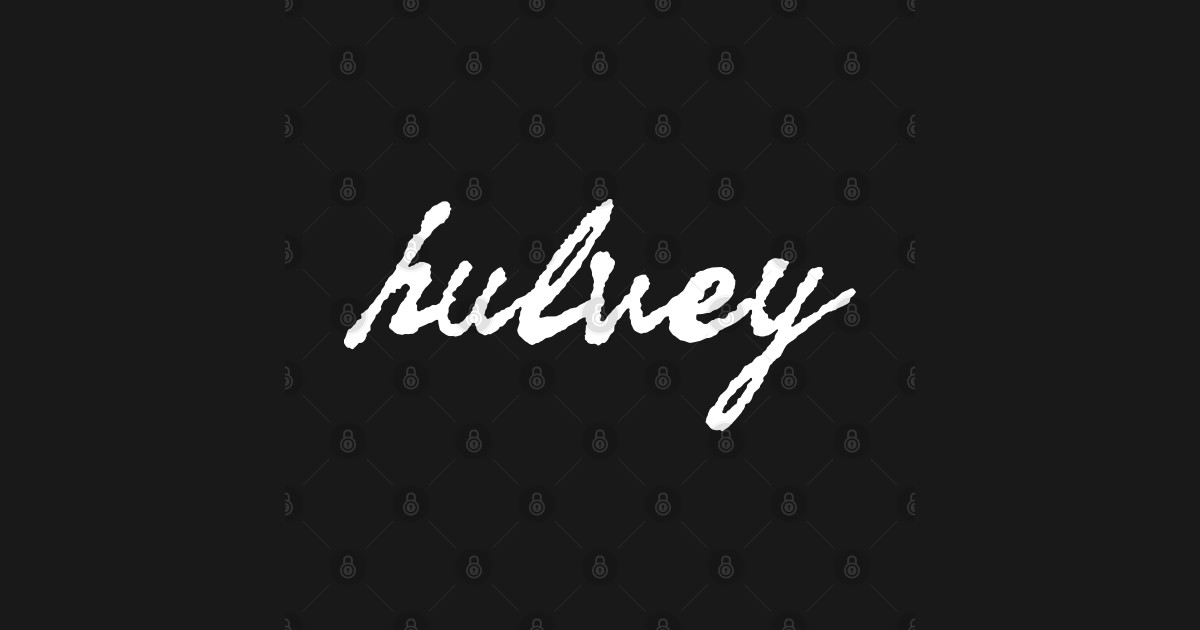The white logo Hulvey BAnd - Hulvey Band - T-Shirt | TeePublic