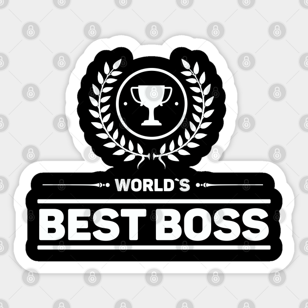 Best BOSS - Best Boss - Sticker | TeePublic