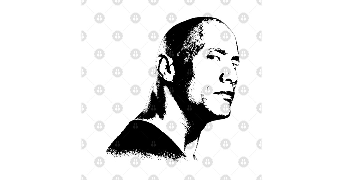 The Rock Dwayne Johnson Portrait Pop Art - The Rock - Sticker | TeePublic
