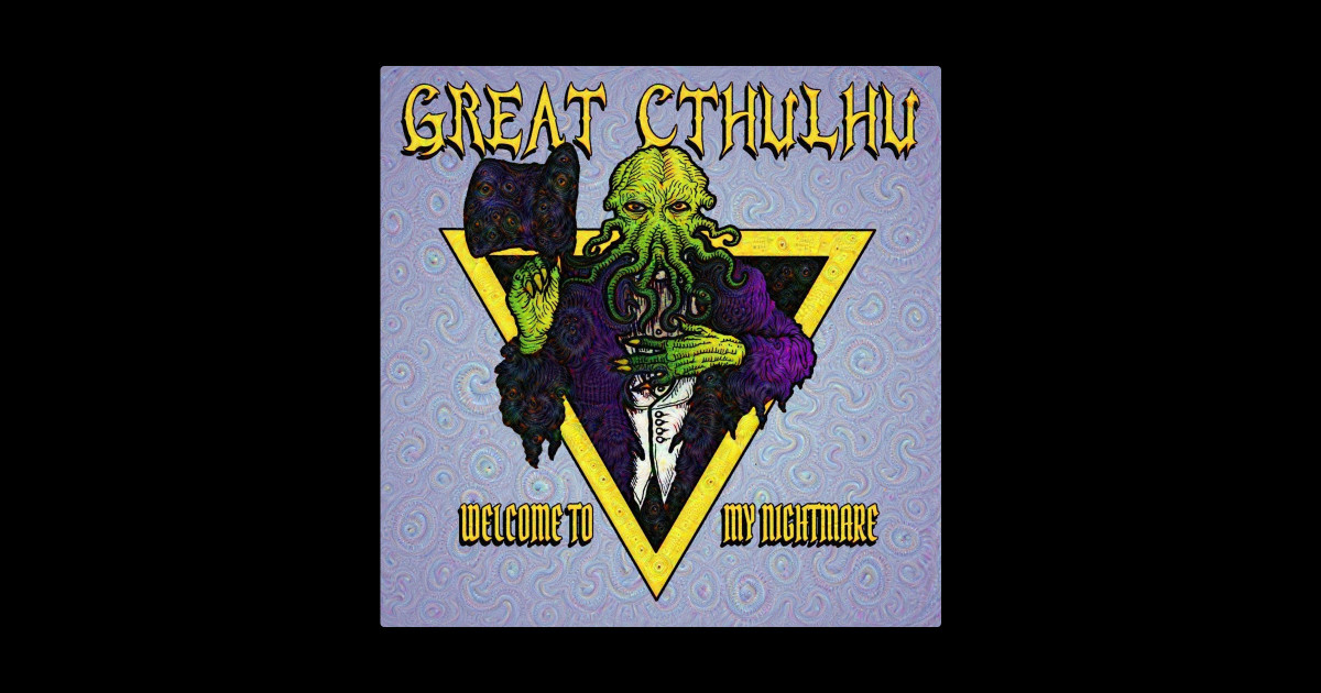 Nightmare of Cthulhu - Cthulhu - Sticker | TeePublic