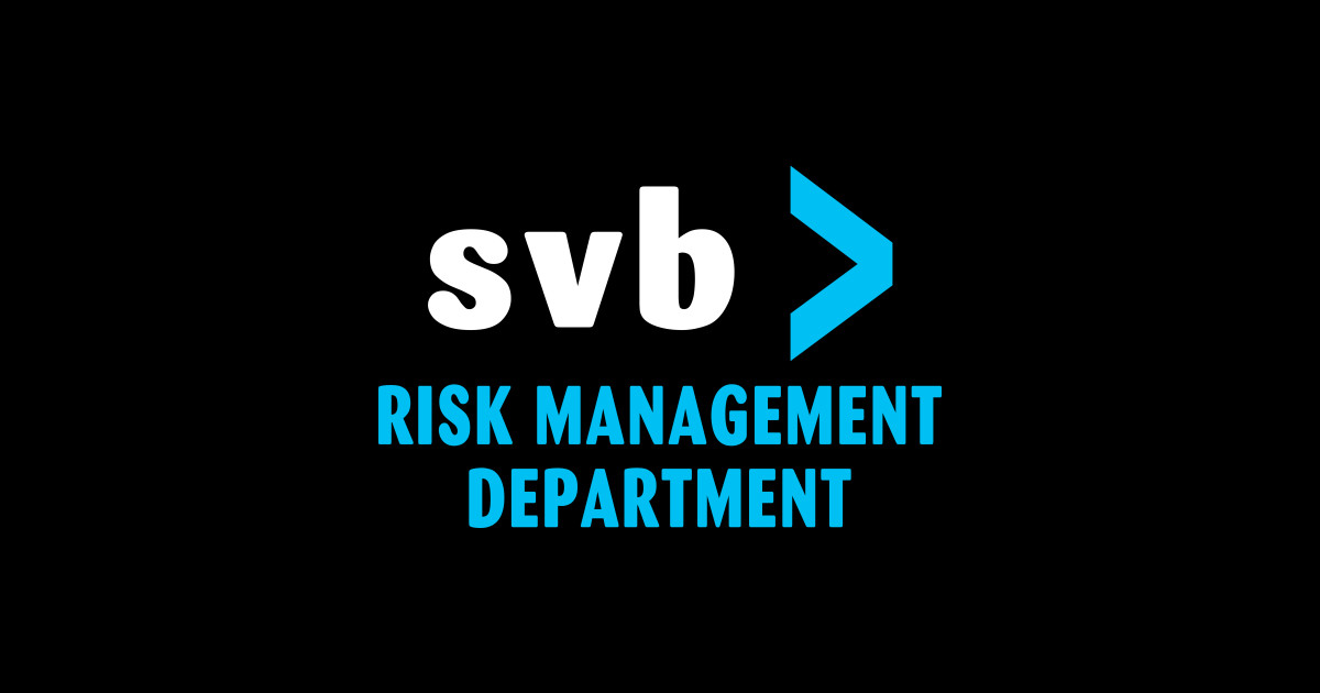 SVB Risk Management Department - Svb - T-Shirt | TeePublic