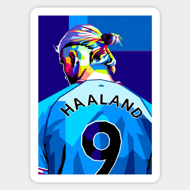 Haaland - Erling Haaland - Sticker | TeePublic