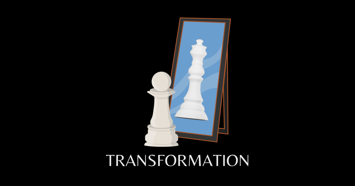Transformation - Chess - Sticker | TeePublic