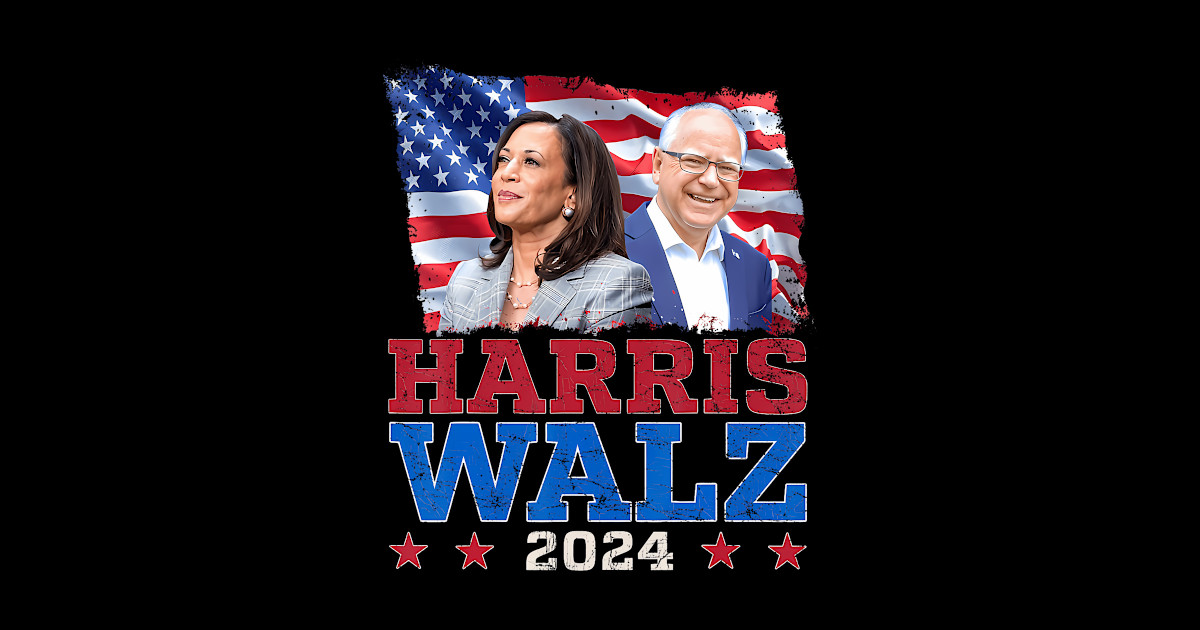 Harris Walz President Election 2024 Kamala Harris Tim Walz - Harris ...