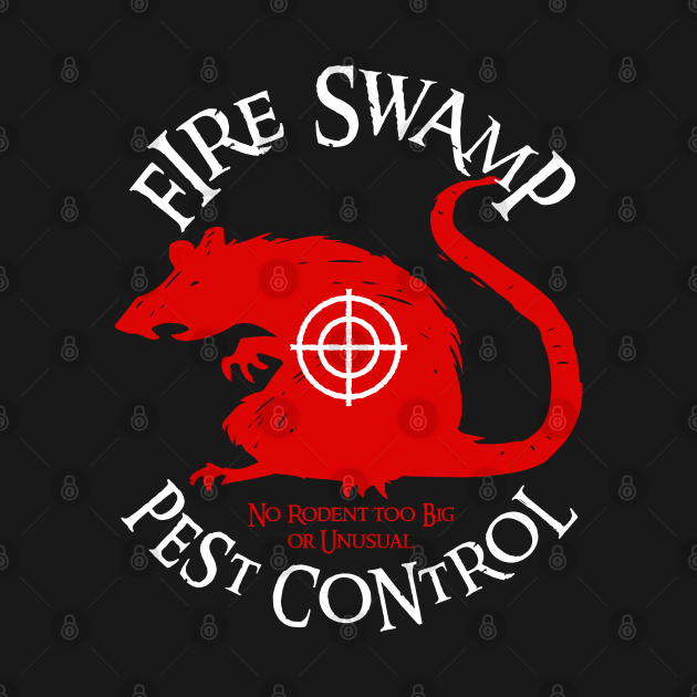 Fire Swamp Pest Control - ROUS - The Princess Bride - Kids T-Shirt ...