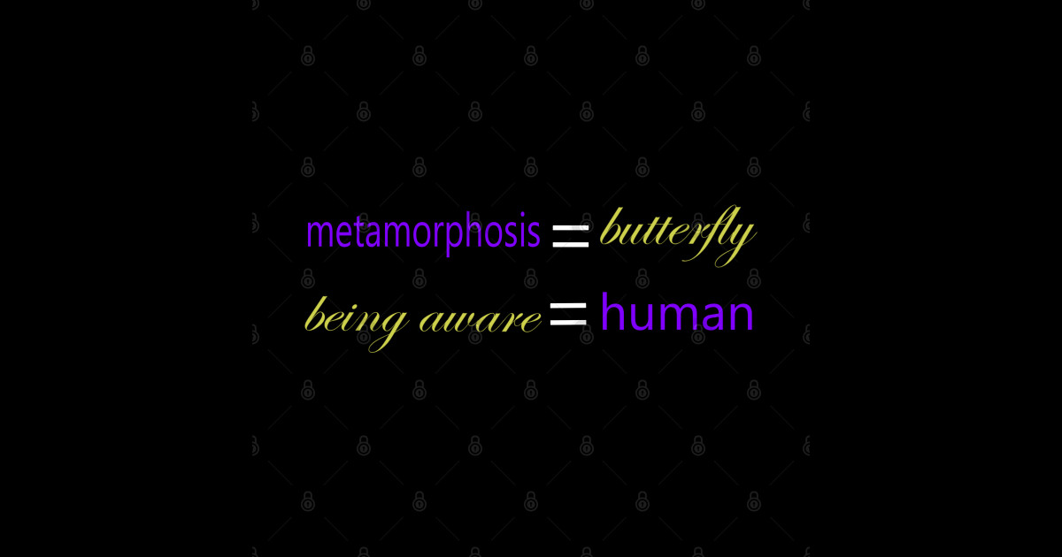 metamorphosis human - Metamorphosis - Sticker | TeePublic