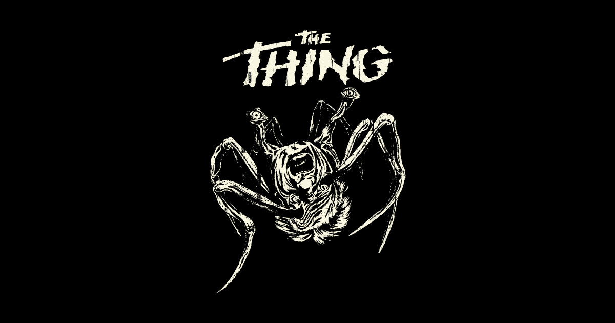 The Thing Vintage Horror - The Thing - Sticker | TeePublic