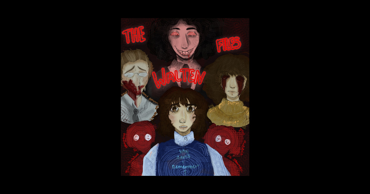 The Walten Files Fanart by Mellodydraws - The Walten Files - Sticker ...