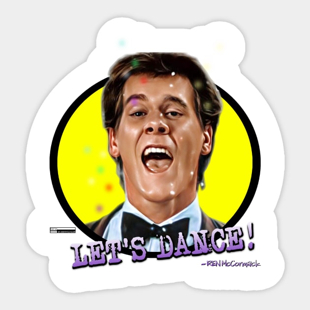 Let's Dance - Footloose - Sticker | TeePublic