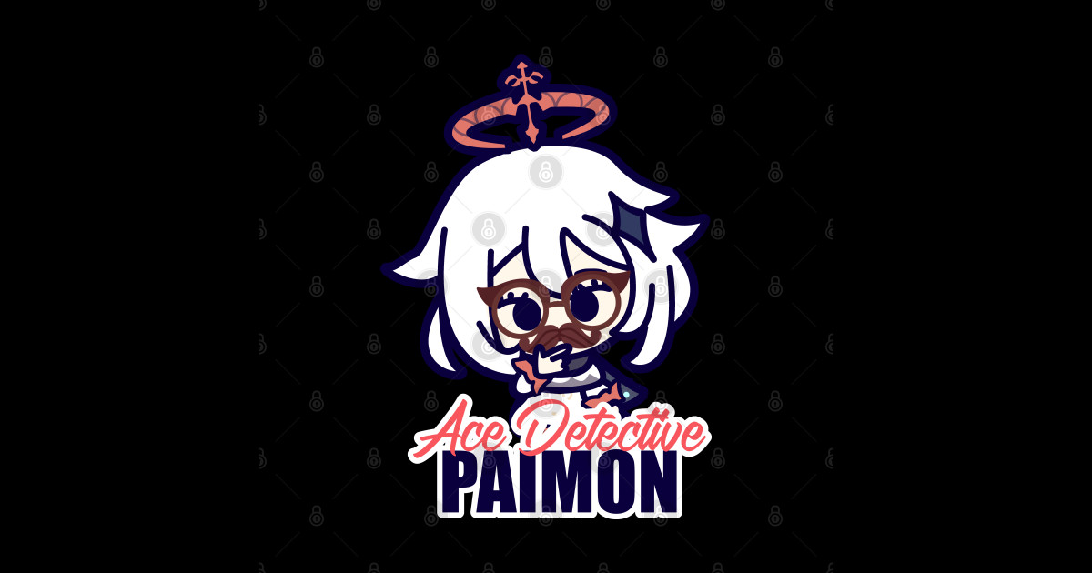 paimon (ace detective) | (fan-art by smoomaru) - Genshin Impact ...
